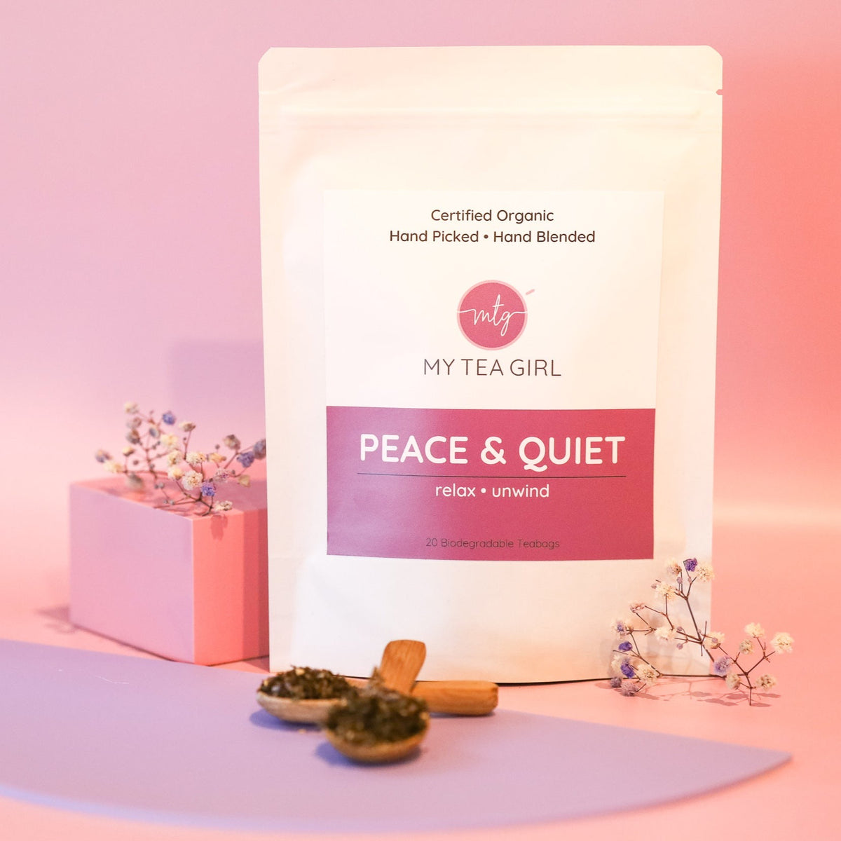 PEACE & QUIET to unwind – MY TEA GIRL